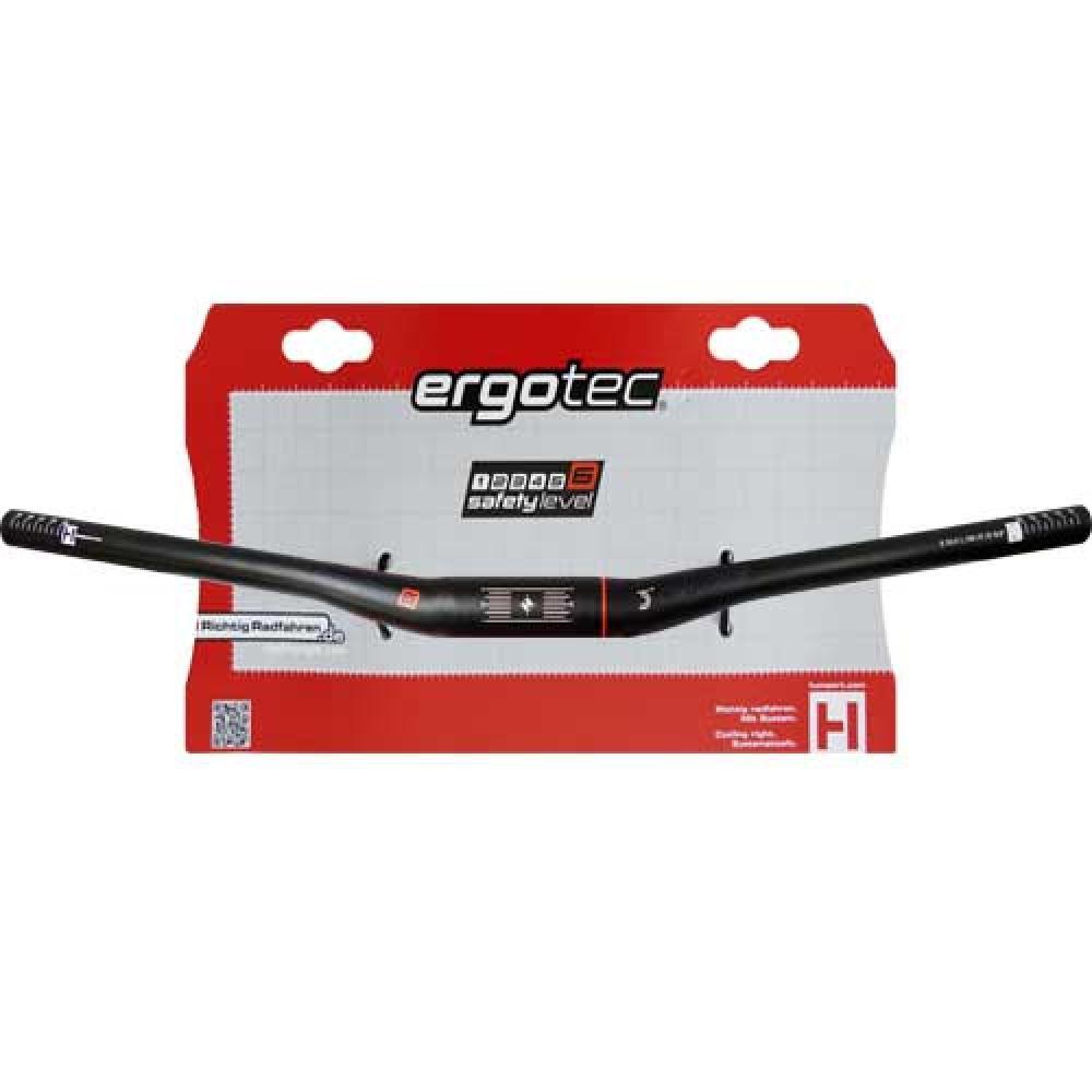 Ergotec Bügel LOW RISER RAY/ 35,0, 9°, Ø = 35,0mm, Aluminium, schwarz ...