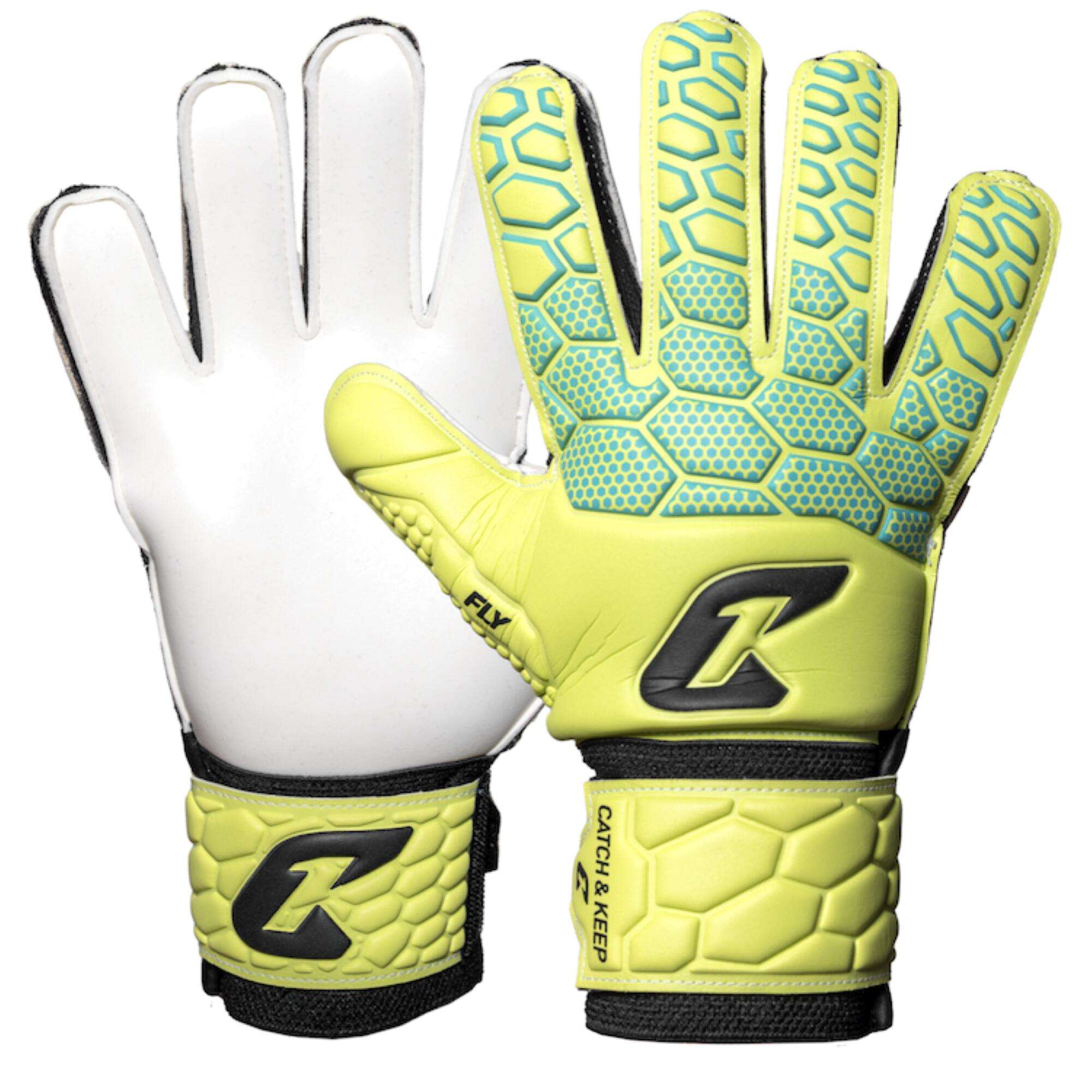 Keepershandschoenen Vlieg Kids Groene Ziel CATCH EN KEEP | Decathlon