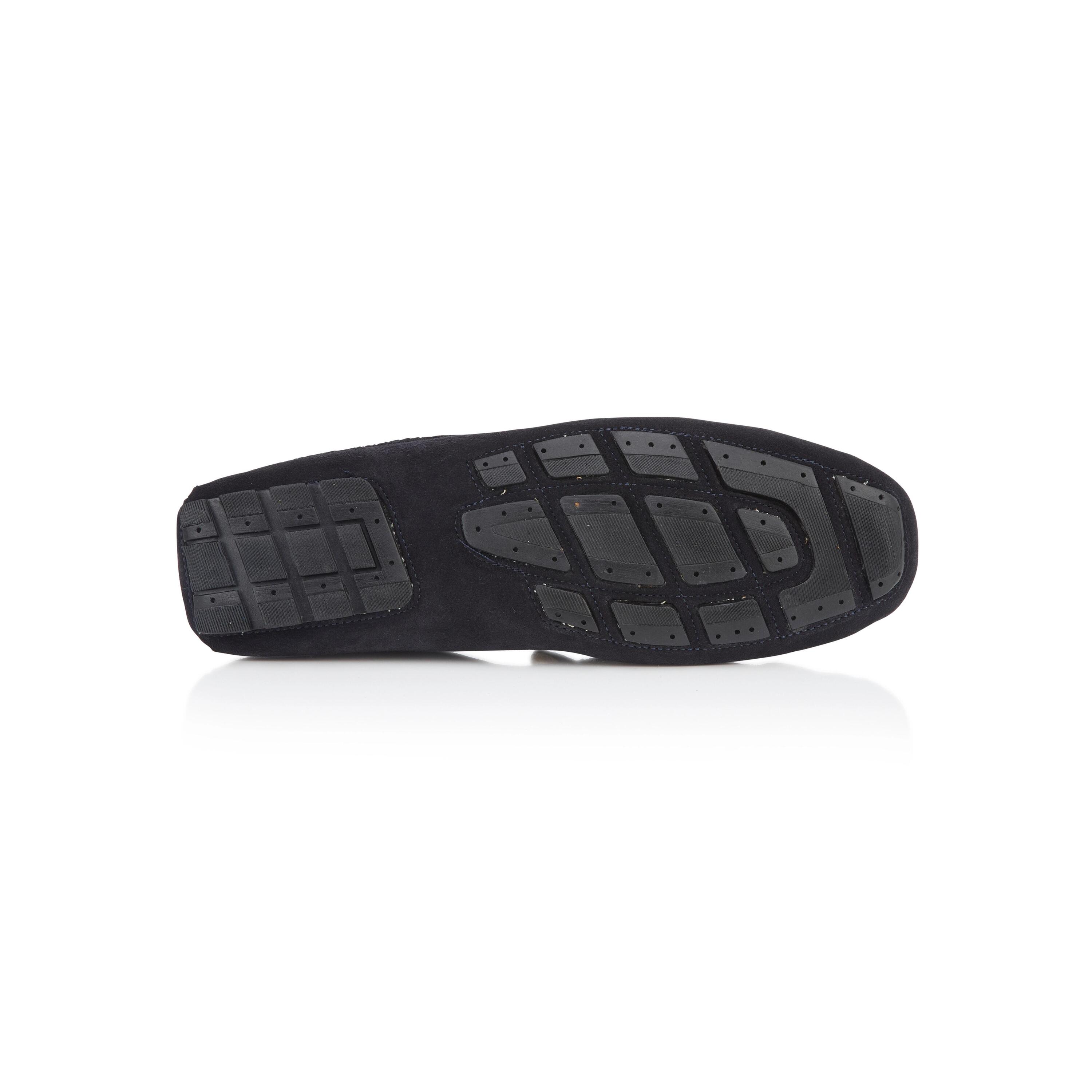 RUPERT Men's Leather Fleece Loafer Slide Slippers | Decathlon