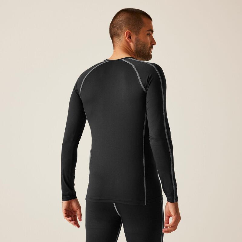 Veste Randonnée - Pro LS Base Top noir homme REGATTA | Decathlon