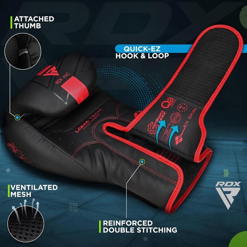 RDX F6 Kara Boxing Gloves - Comfort & Protection RDX SPORTS - Decathlon