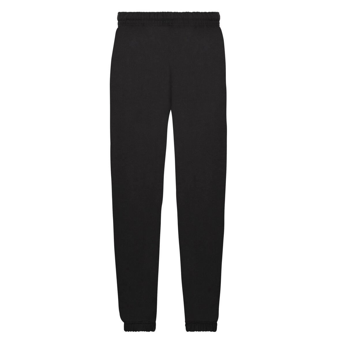 Childrens/Kids Unisex Jog Pants / Jogging Bottoms (Black) FRUIT OF THE LOOM | Decathlon