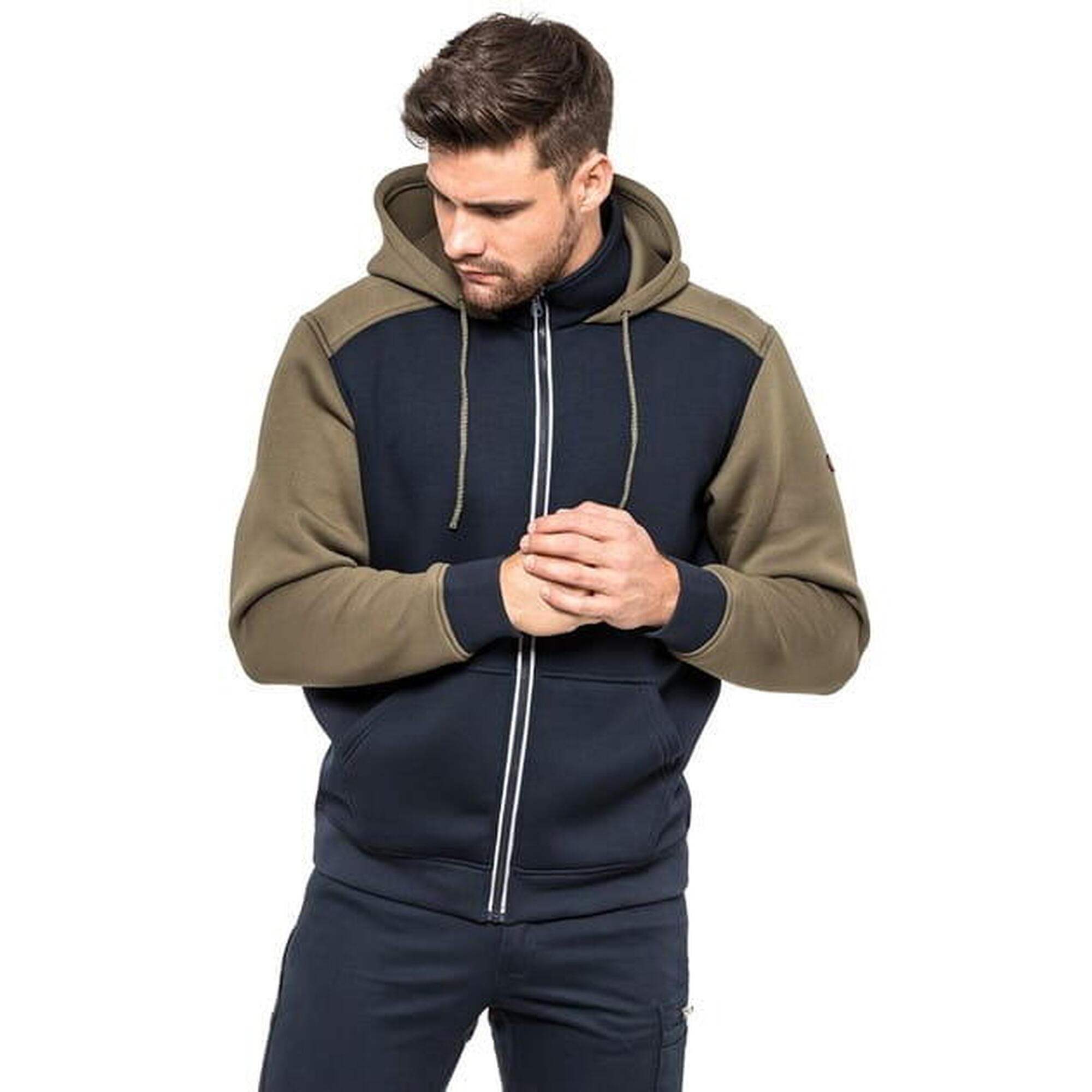 Bluza męśka sportowapiankowa HELBOS AVACORE w kolorze granatowo ...
