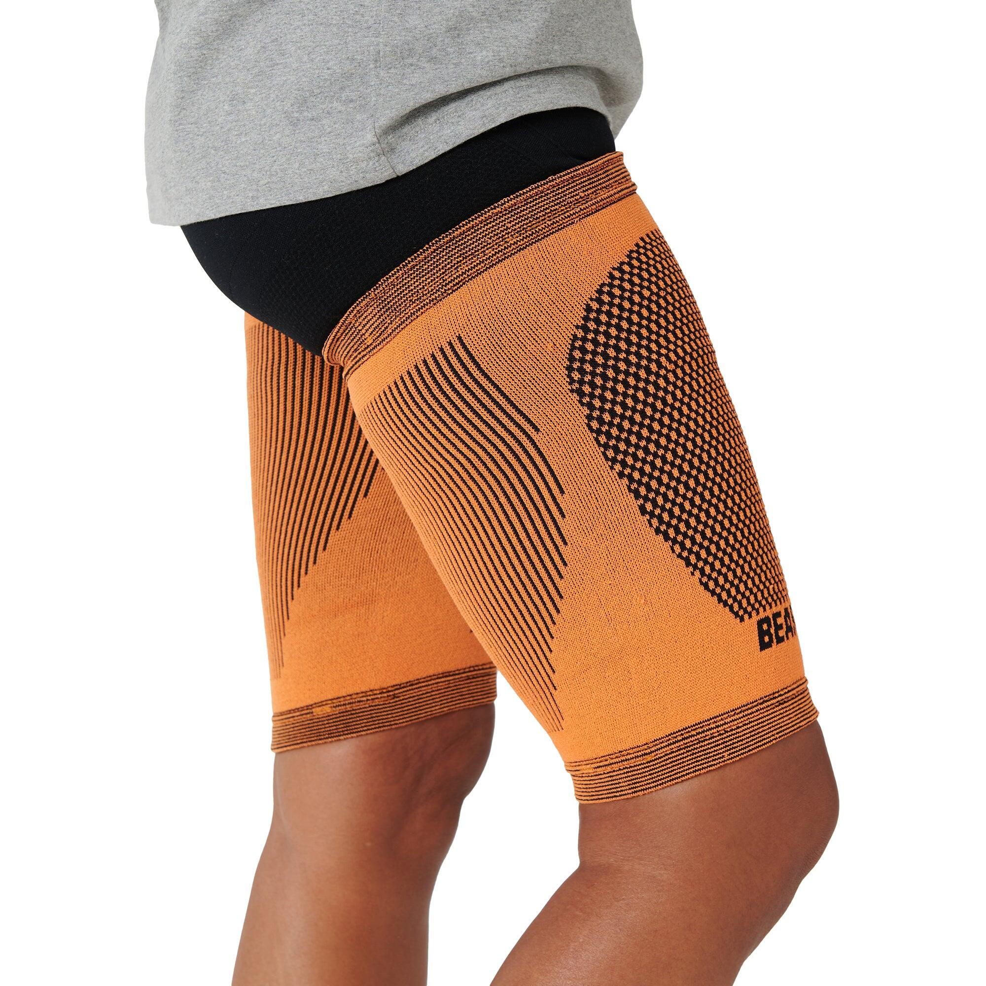 Thigh Compression Support Sleeves For Hamstring & Leg Recovery BEARHUG ...