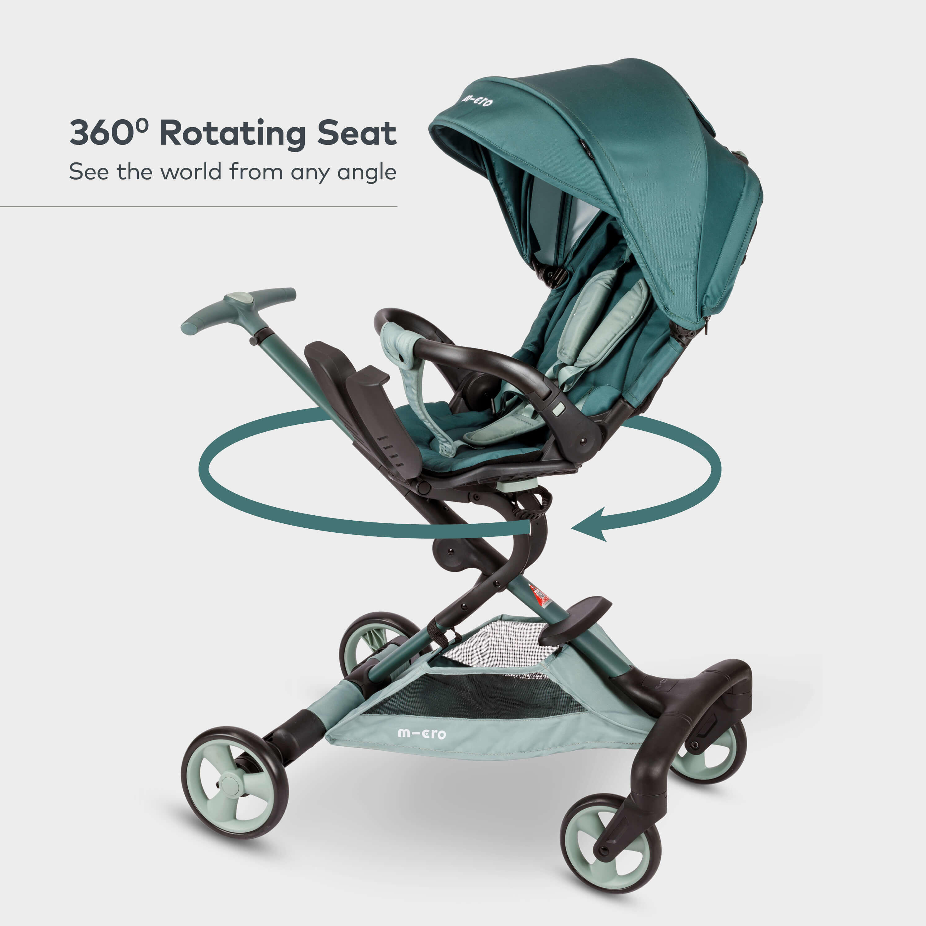 The Micro Lightweight Stroller 360: Latte MICRO | Decathlon