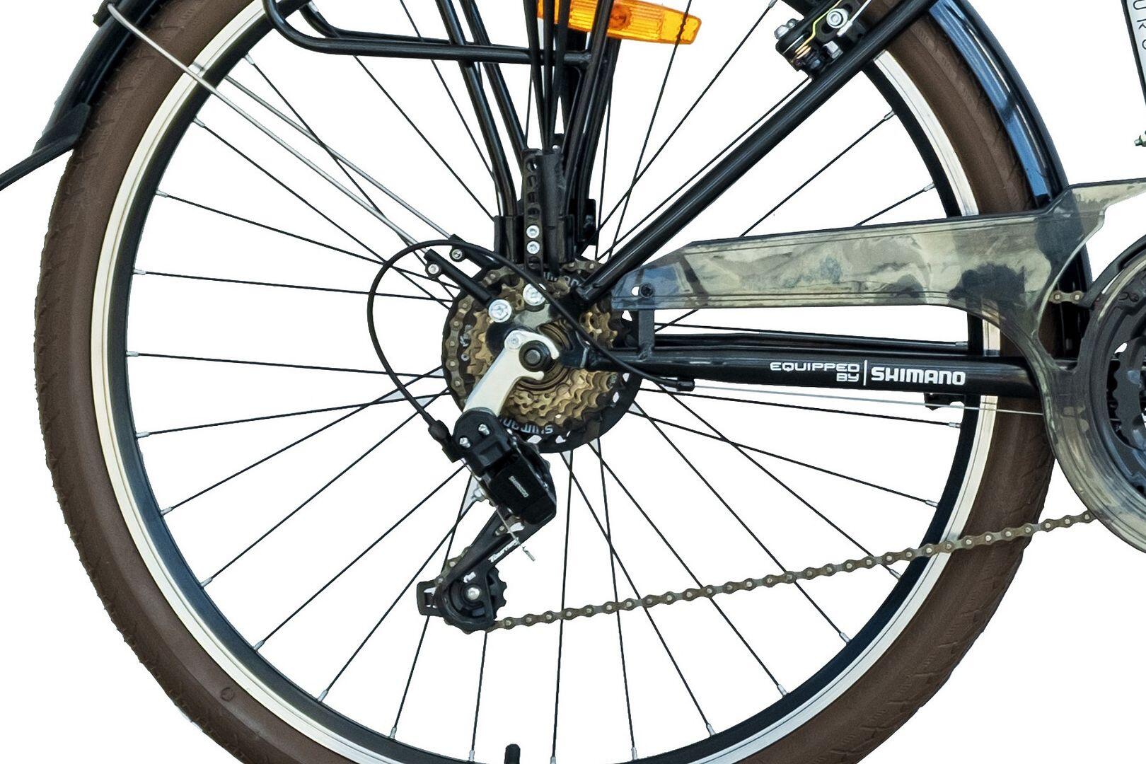 Stadtrad URBAN 26“ Moma Bikes, SHIMANO 21 Gänge | Decathlon