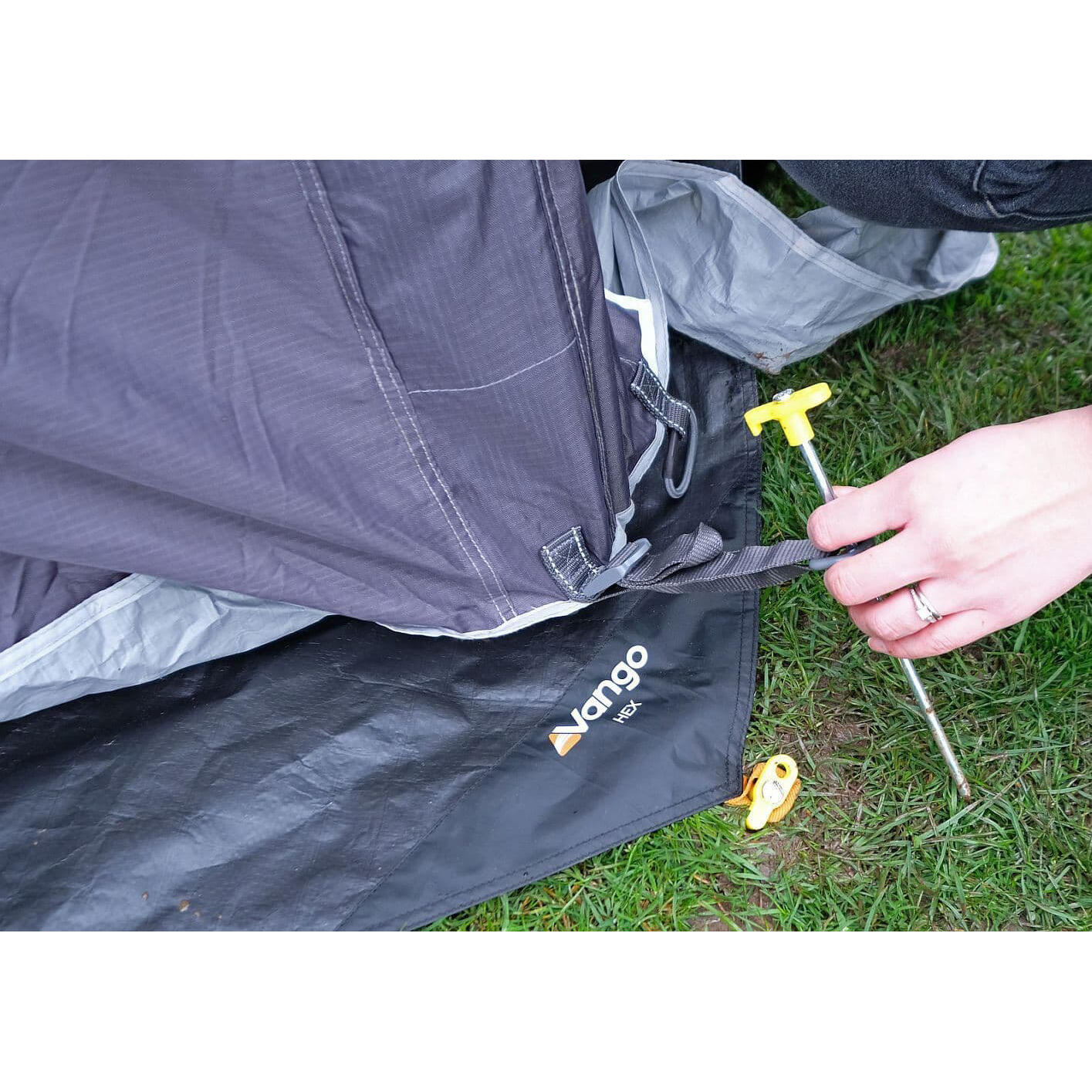 Vango Airhub Hexaway Hex Footprint Groundsheet Protector | Decathlon