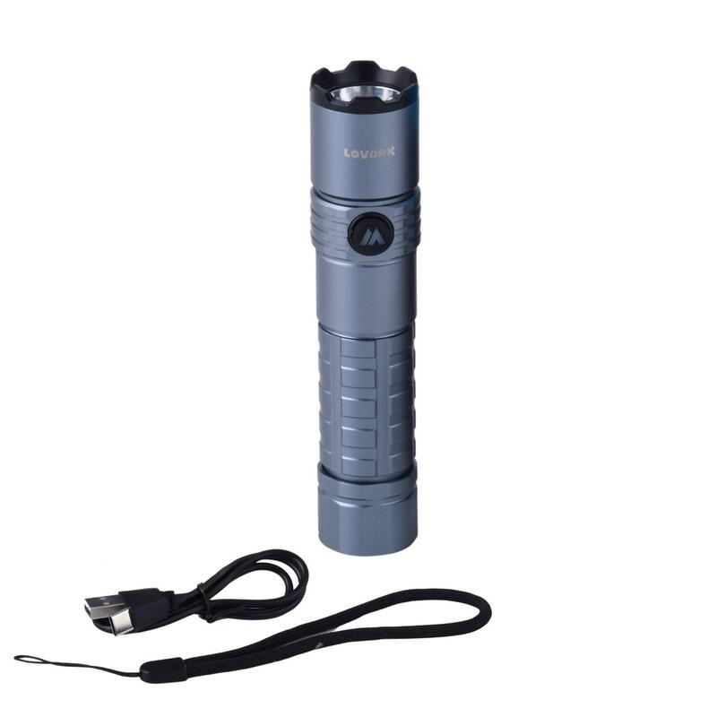 Mini lampe torche - Mode SOS - Légère et Robuste - BOREALIS LOVORK | Decathlon