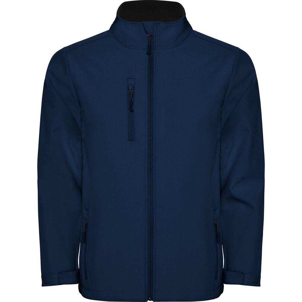 Mens Nebraska Soft Shell Jacket (Navy Blue) | Decathlon