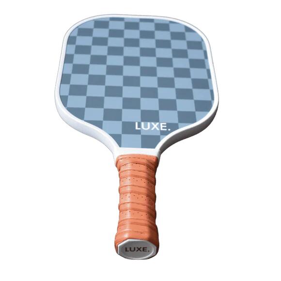 Luxe Blue Checker Pickleball Paddle LUXE | Decathlon