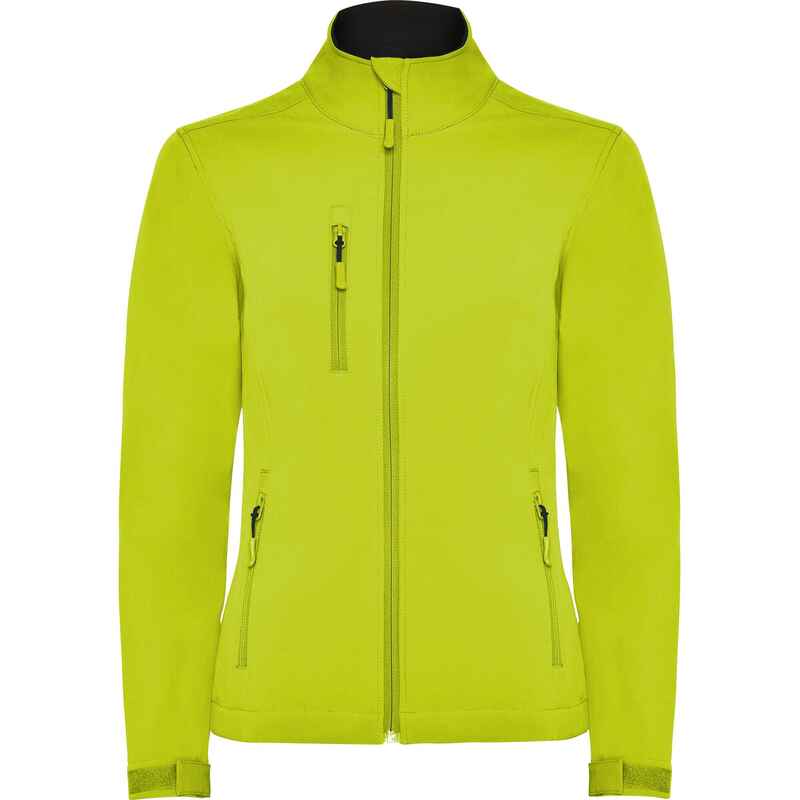 Womens/Ladies Nebraska Soft Shell Jacket (Lime Punch) - Decathlon