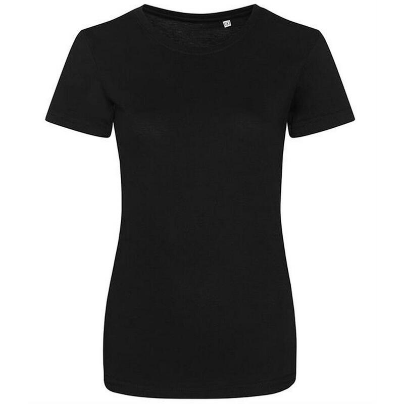 Tshirt Femme (Noir Uni) AWDIS | Decathlon