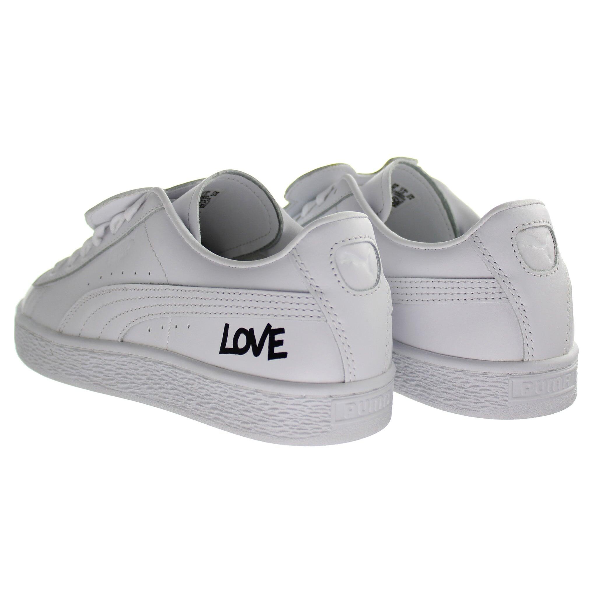 Puma Basket Badge HNDWRTTN Womens White Trainers PUMA | Decathlon