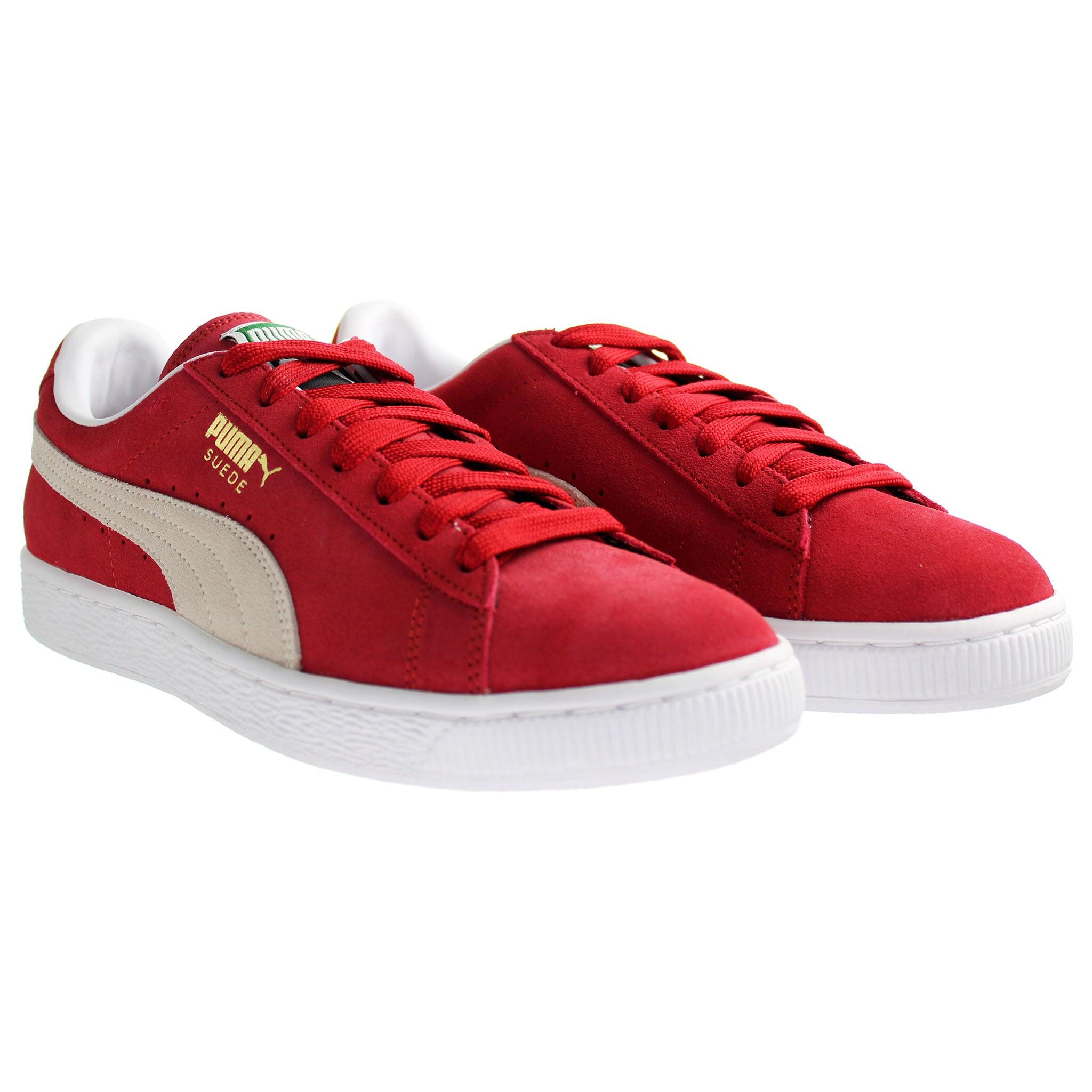 Puma Classic + Mens Red Trainers | Decathlon
