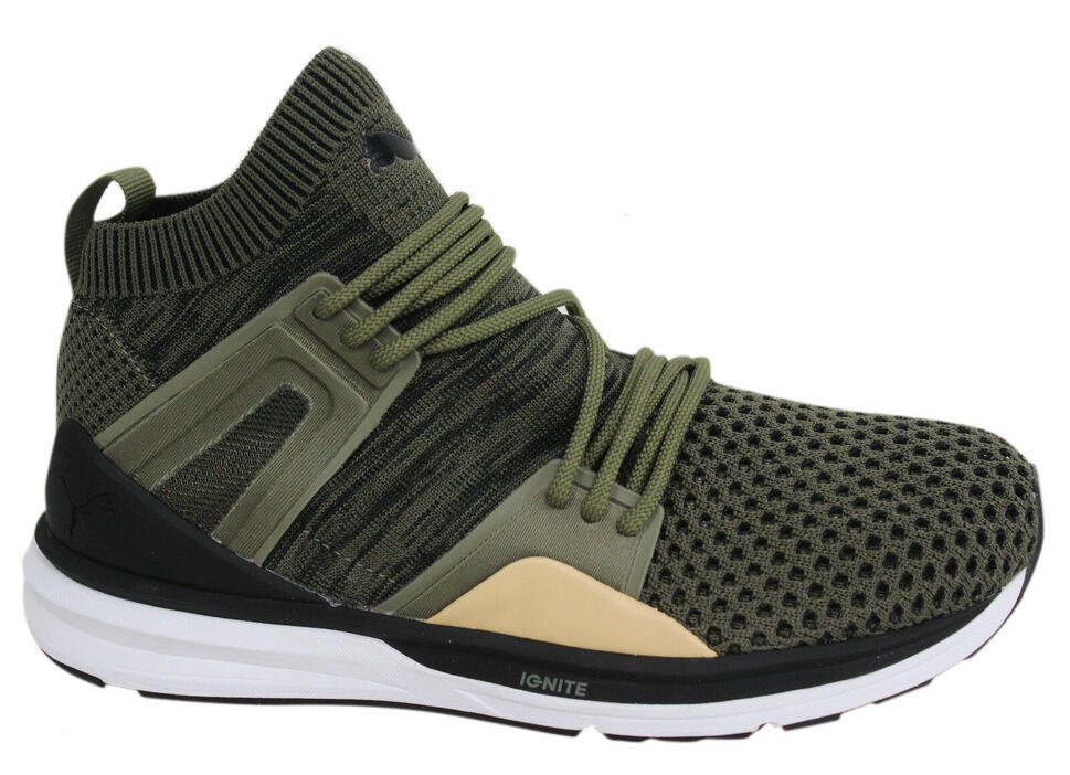 Puma Blaze Of Glory Mens Dark Green Running Shoes PUMA | Decathlon