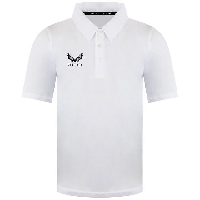 Castore Logo Kids White Polo Shirt CASTORE | Decathlon