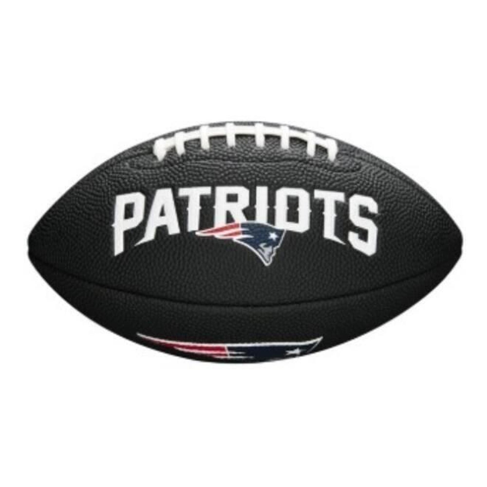 Wilson F1533XB Black Edition NFL Mini Soft Tou Team Patriots WILSON ...