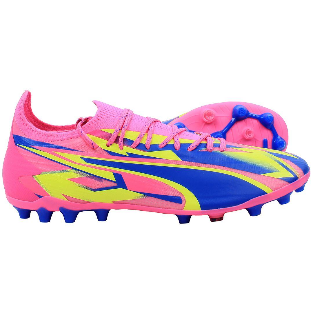 Puma Ultra Ultimate Energy MG Mens Pink Football Boots PUMA | Decathlon