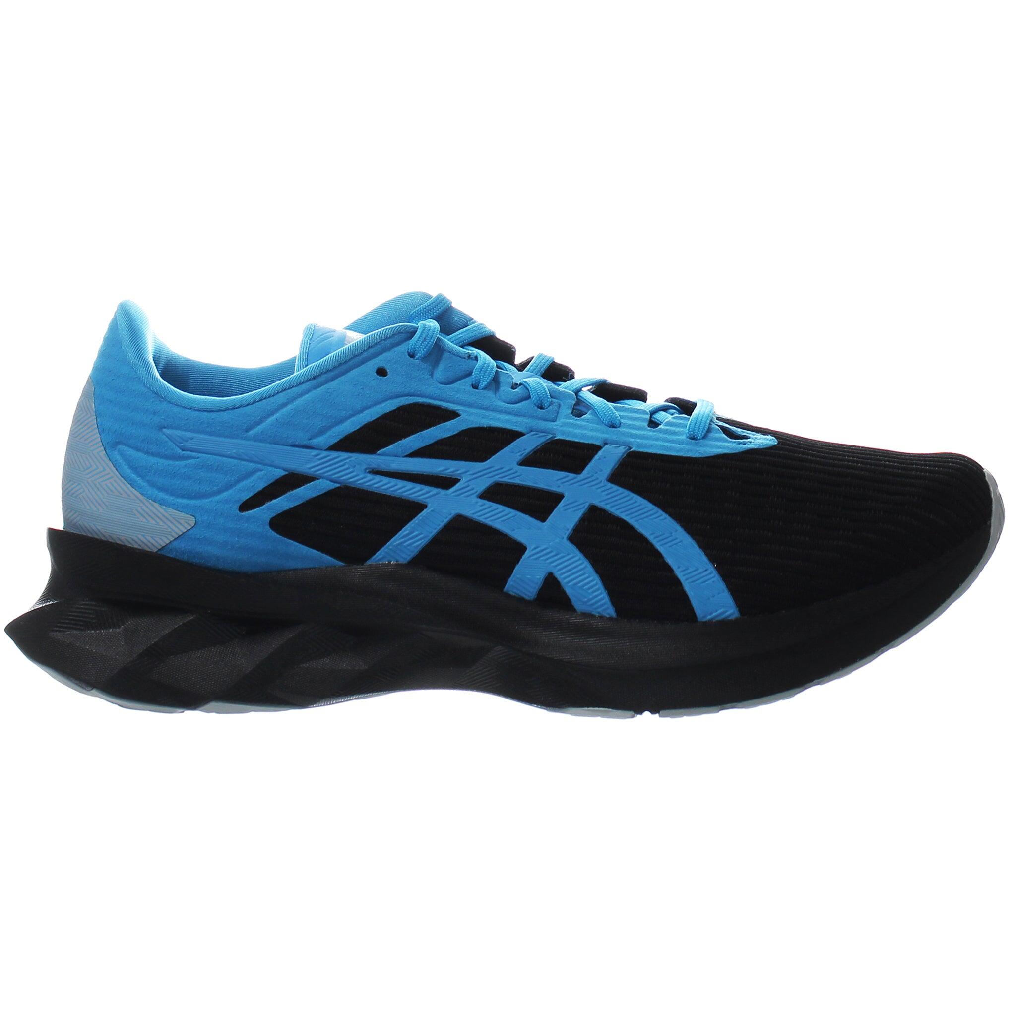 Asics Novablast SPS Mens Black/Blue Trainers ASICS | Decathlon