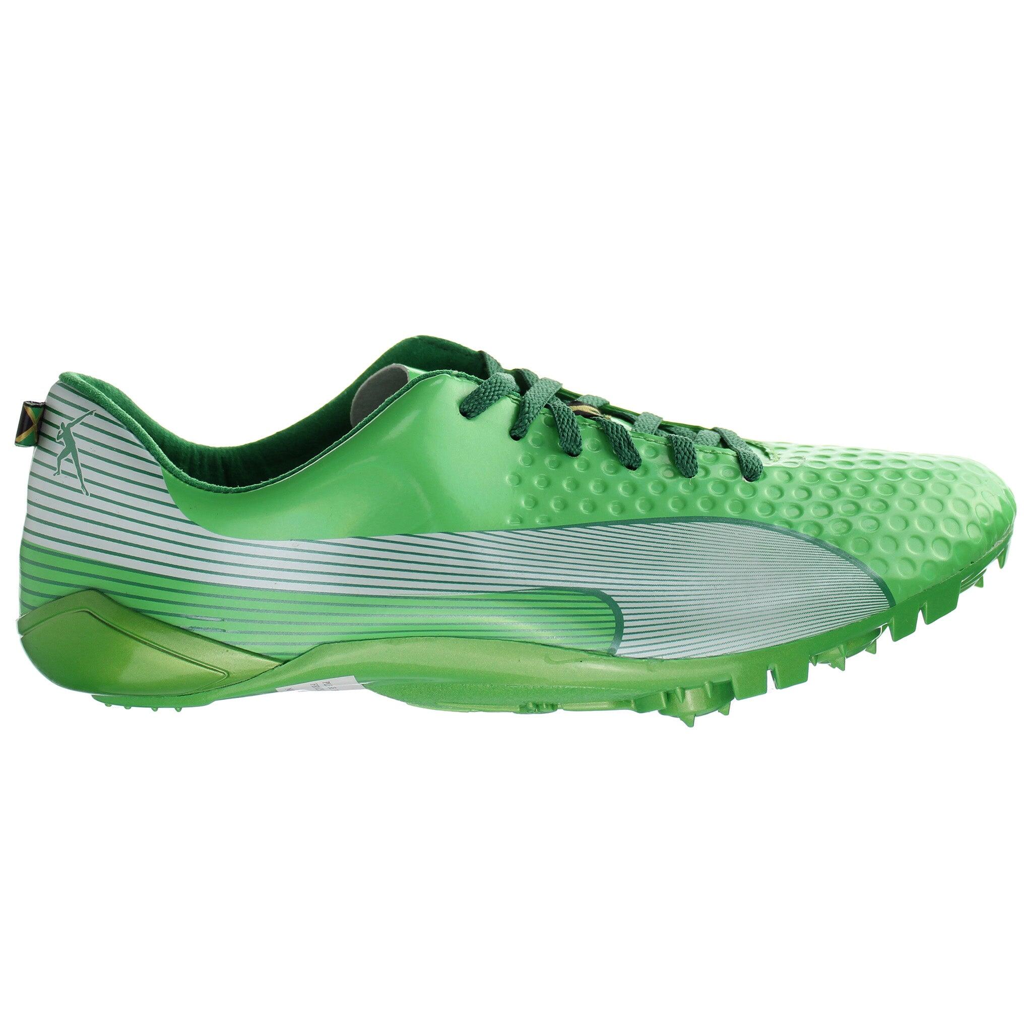 Puma Bolt Faas 007 LTD Mens Green Track & Field Shoes | Decathlon