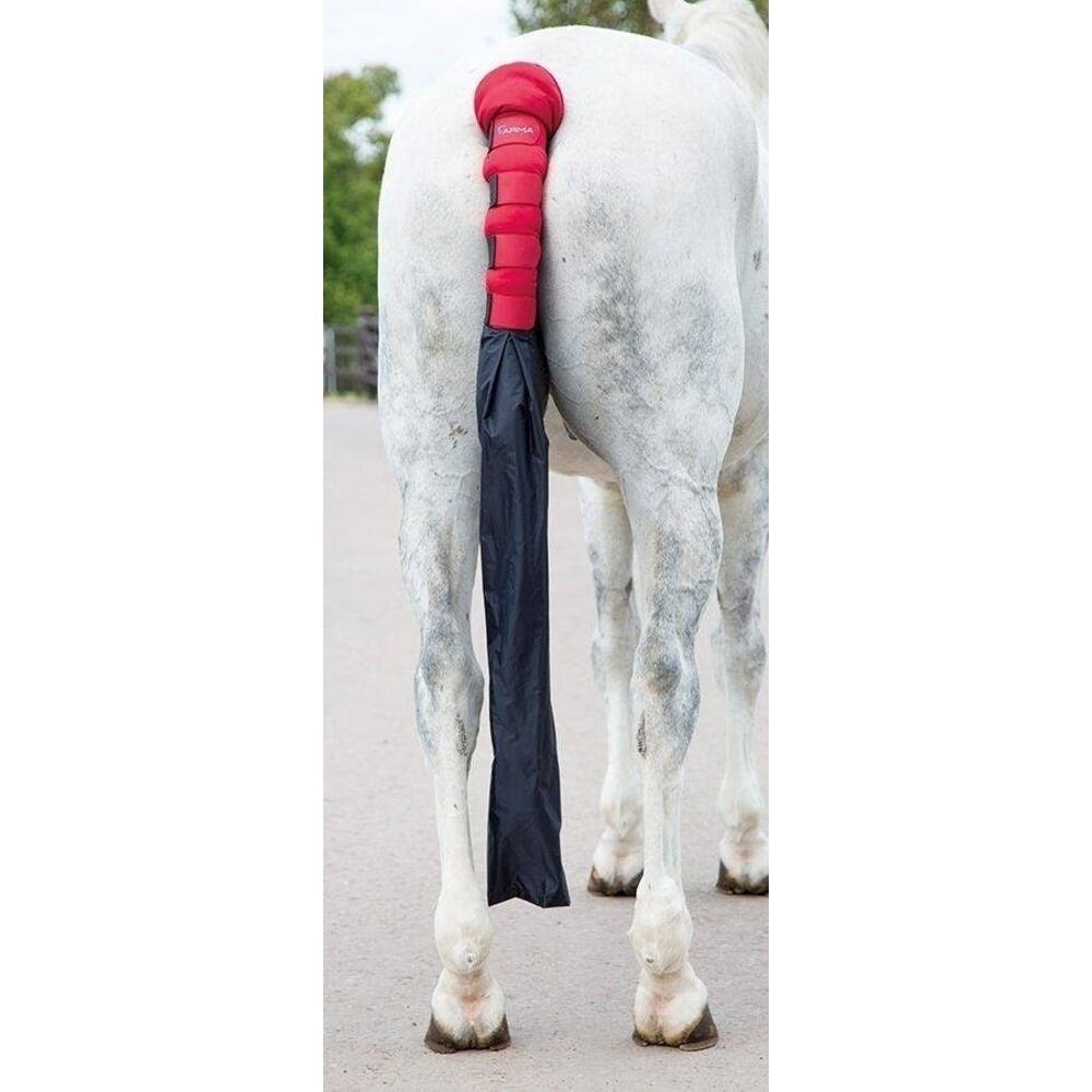 Horse Tail Guard With Bag (Red) | Decathlon