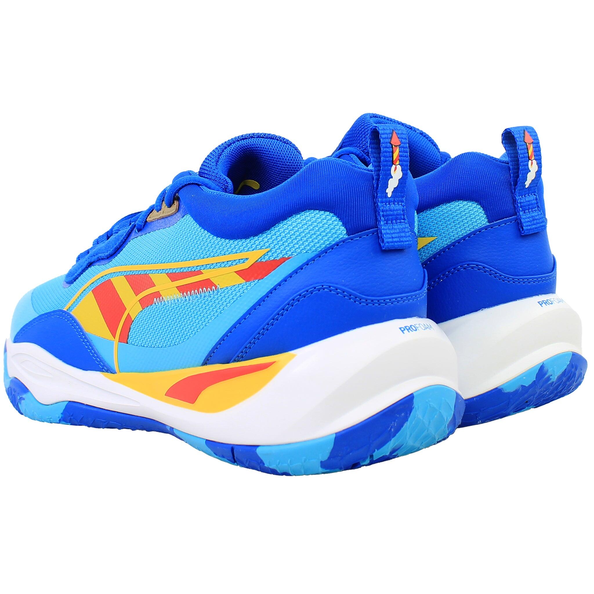 Puma Playmaker Pro x The Smurfs Mens Blue Trainers | Decathlon