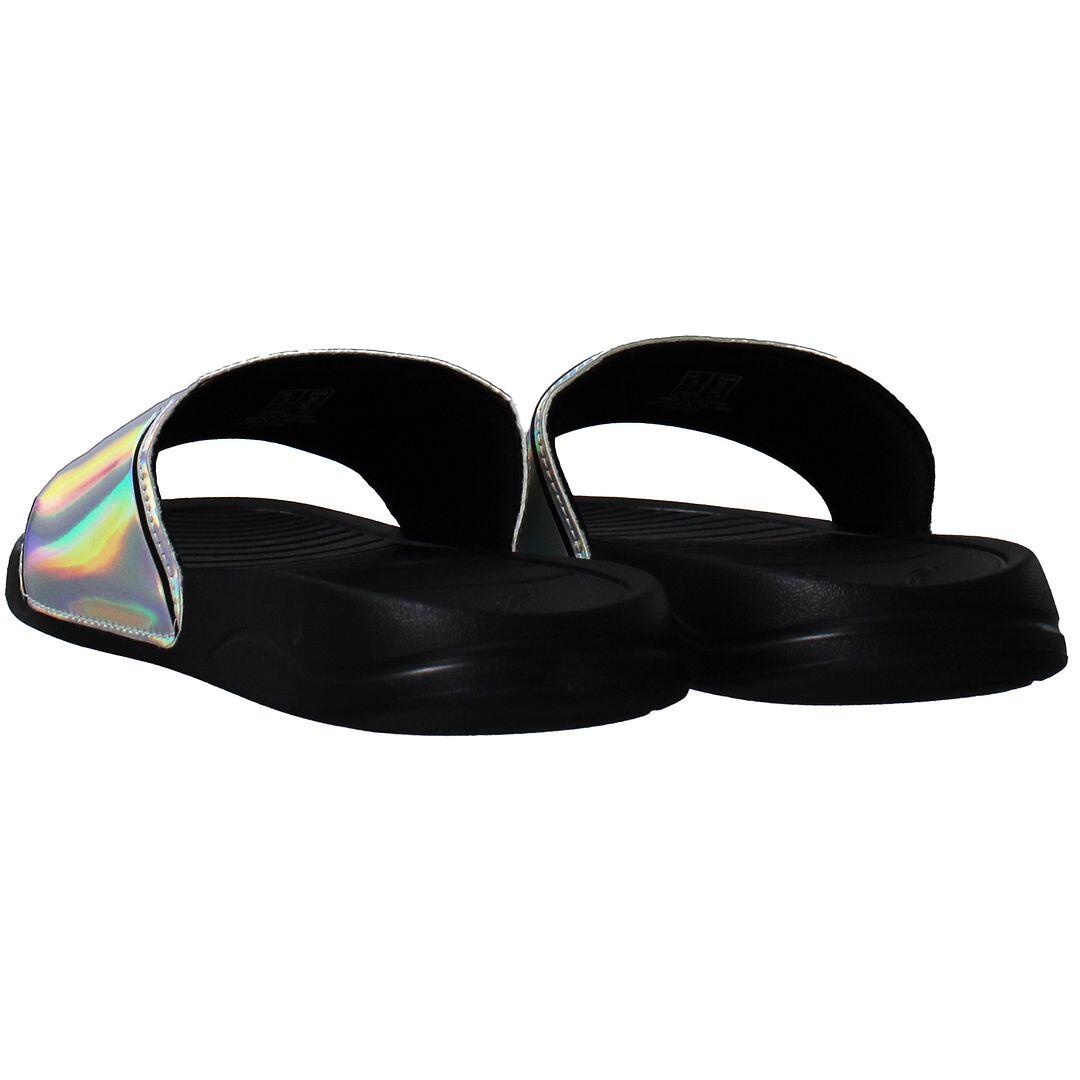 Puma Popcat 20 Iridescent Womens Black/Silver Sliders | Decathlon