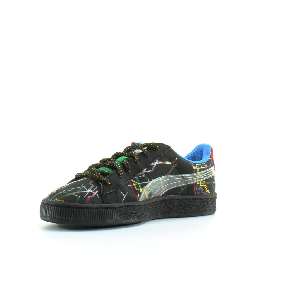 Puma Basket x Dee & Ricky Mens Black Trainers | Decathlon
