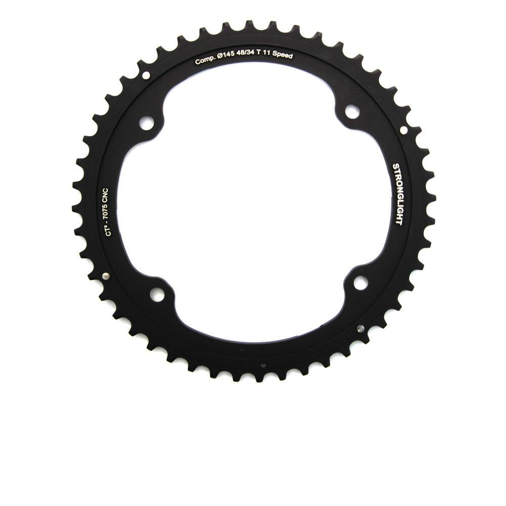 STRONGLIGHT CT2 plateau 48 dents, 4 bras, 145/112 mm | Decathlon
