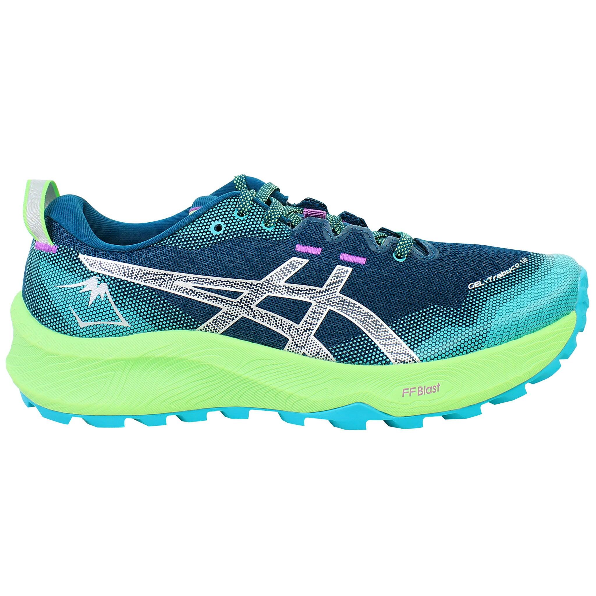 Asics Gel-Trabuco 12 Womens Green Running Shoes ASICS | Decathlon