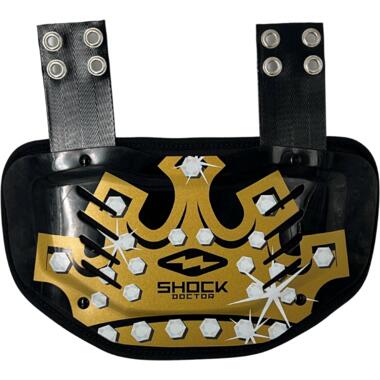 Shock Doctor Showtime Back Plate Adulte Noir/Or King SHOCK DOCTOR ...