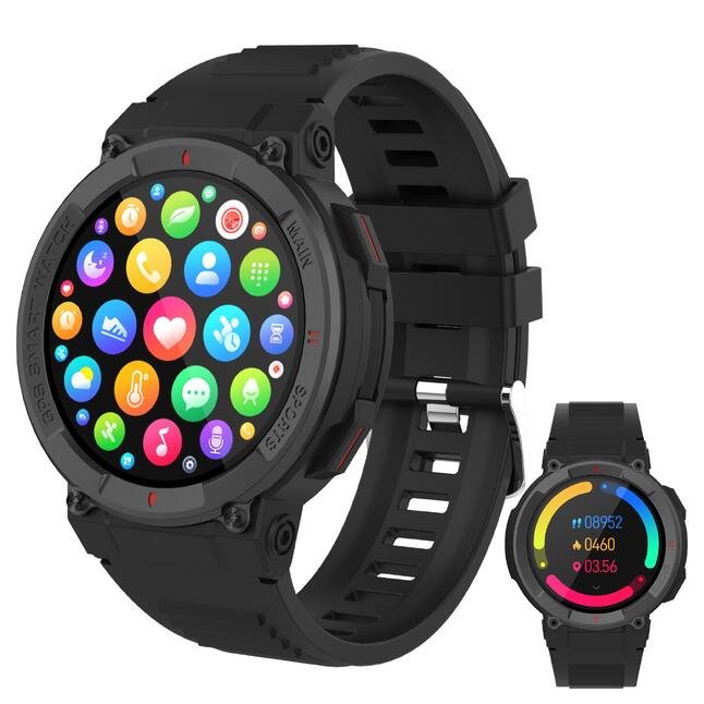 DENVER Smartwatch - GPS - Volledige Belfunctie - Sporthorloge - SWG339 | Decathlon