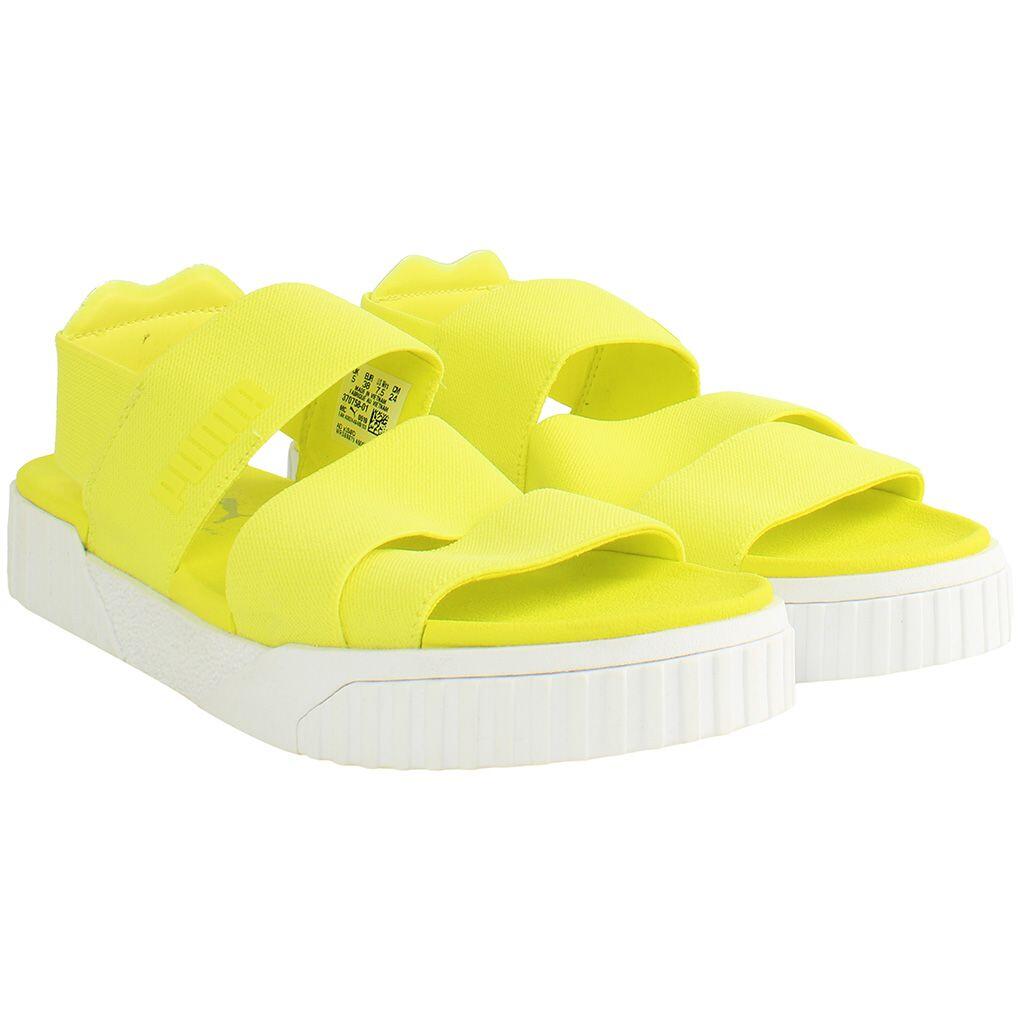 Puma Cali x Selena Gomez Womens Yellow Sandals | Decathlon
