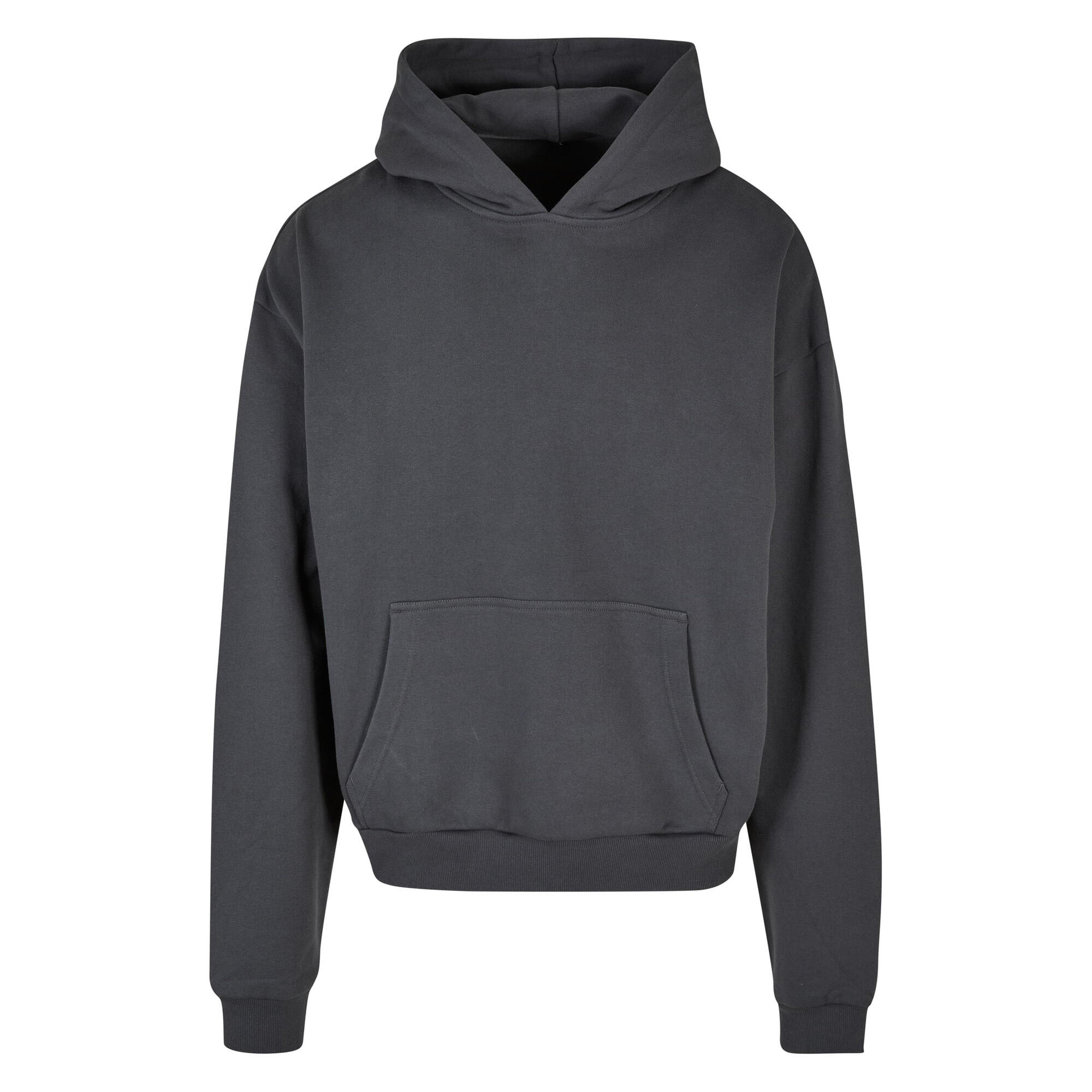 Mens Ultra Heavyweight Hoodie (Dark Grey) BUILD YOUR BRAND | Decathlon