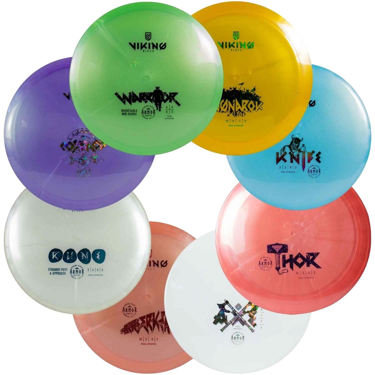 Viking Discs Disc Golf Set Ground - 8 Scheiben VIKING DISCS | Decathlon