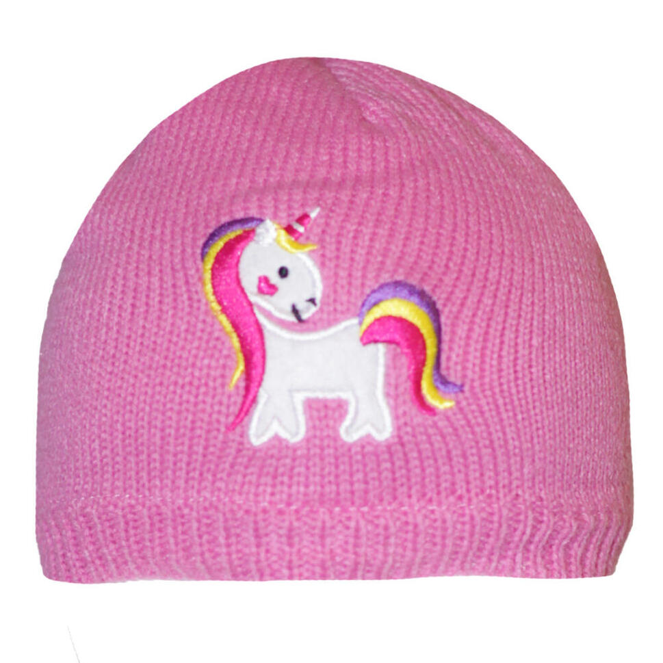 Girls Unicorn Winter Hat (Pink) UNIVERSAL TEXTILES | Decathlon