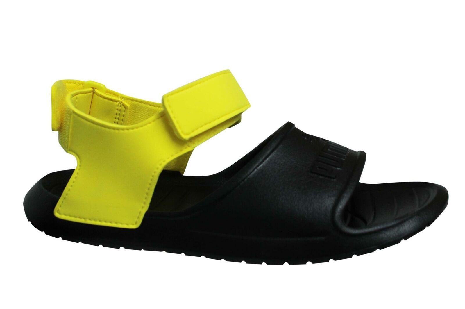 Puma Divecat V2 Injex Kids Black/Yellow Sandals PUMA | Decathlon