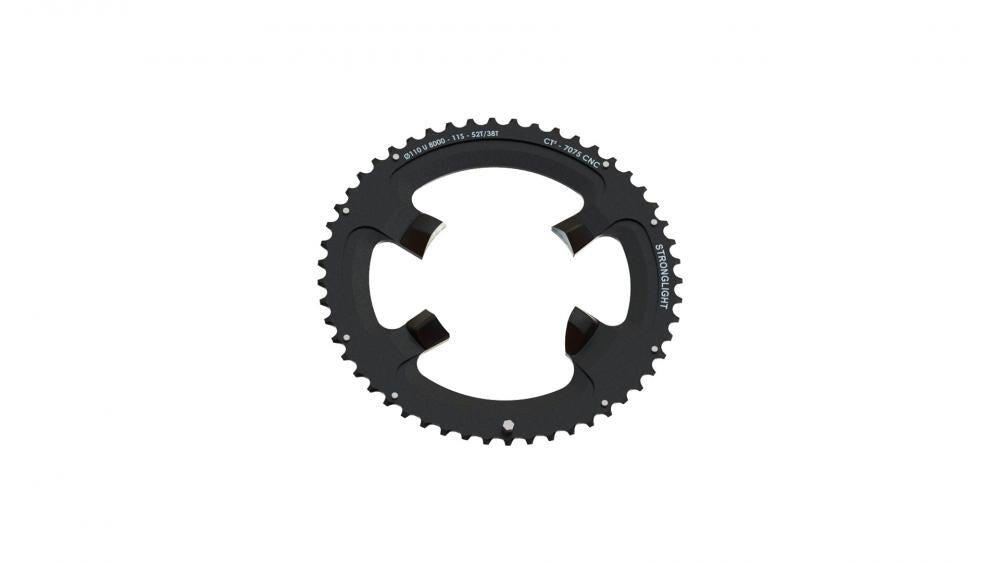Stronglight Kettenblatt CT2 schw 4A Ultegra R8000 110MM 46Z STRONGLIGHT | Decathlon