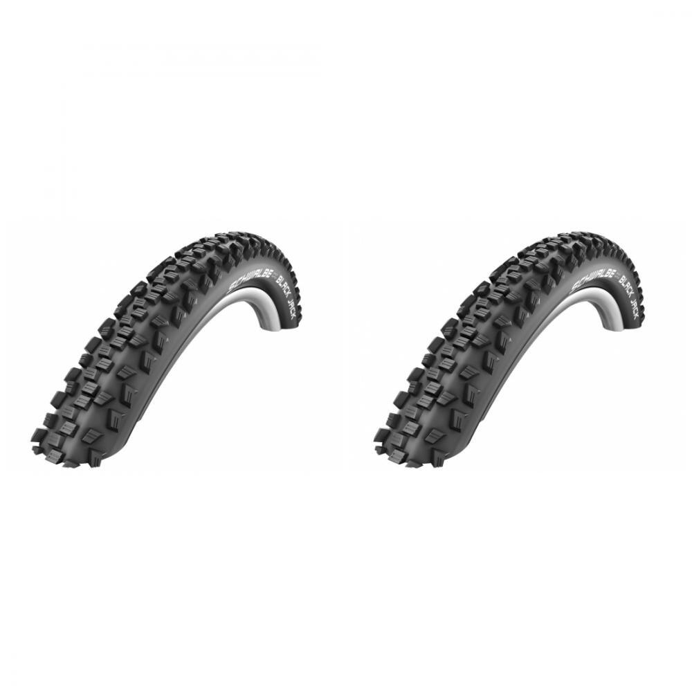 Schwalbe 2 x Reifen Black Jack HS407 Draht 26x1.90 Zoll SCHWALBE ...