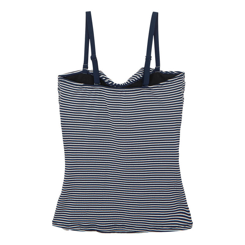 Haut De Tankini ACEANA Femme (Bleu Marine / Blanc) REGATTA | Decathlon