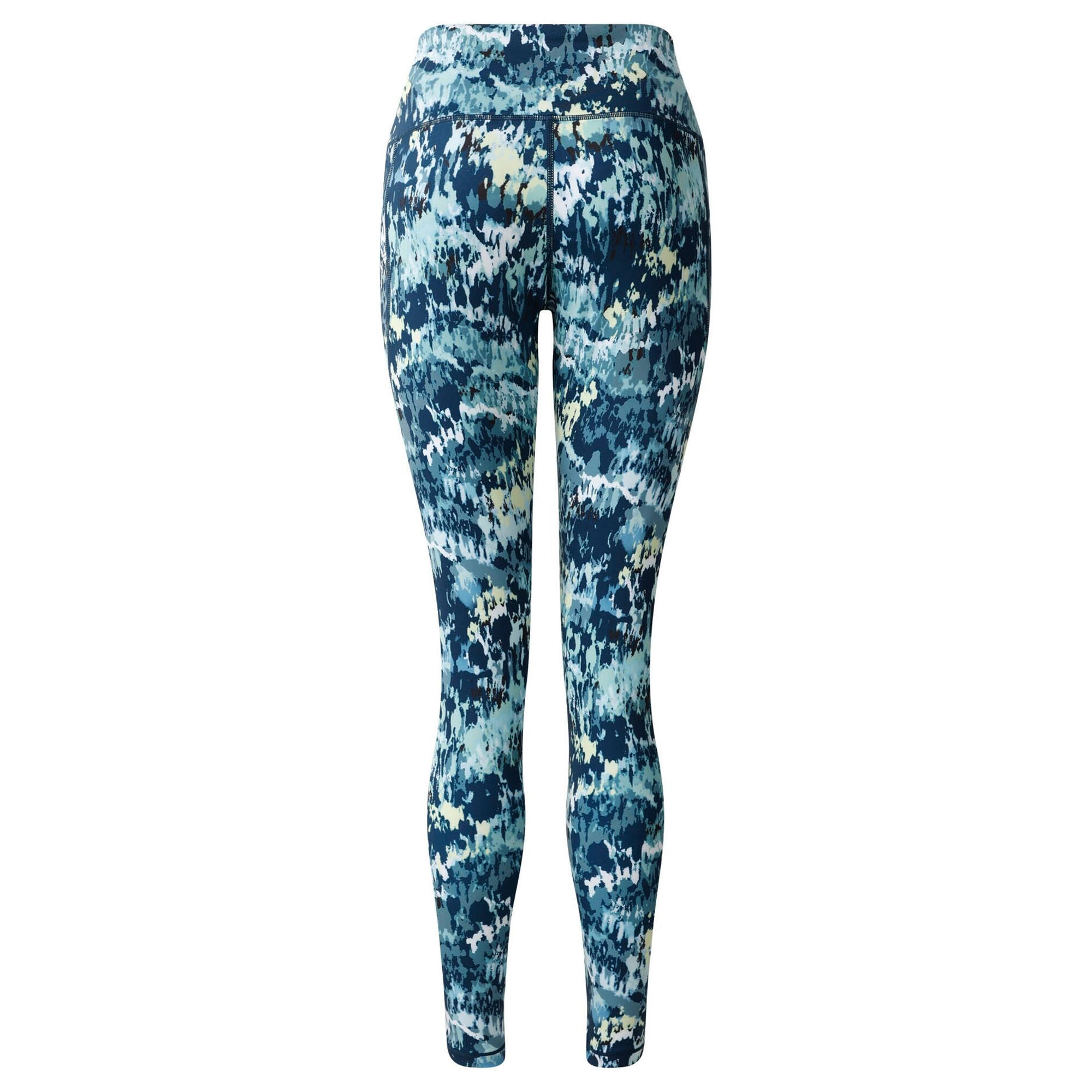 Womens/Ladies Influential II Dash Print Leggings (Mist) DARE 2B | Decathlon