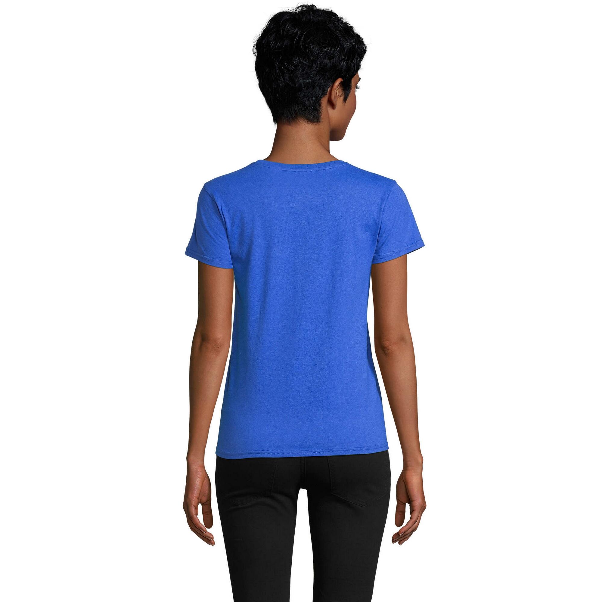 Womens/Ladies Pioneer TShirt (Royal Blue) SOL S | Decathlon