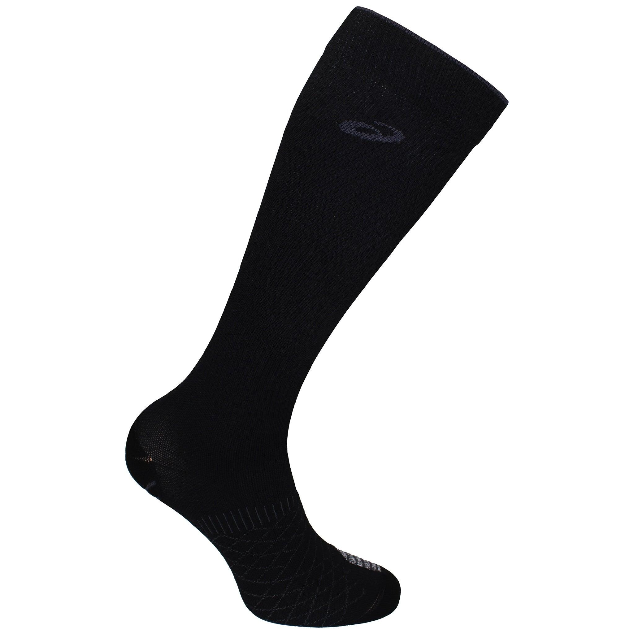 Asics 1-Pack Logo Mens Black Compression Socks ASICS | Decathlon