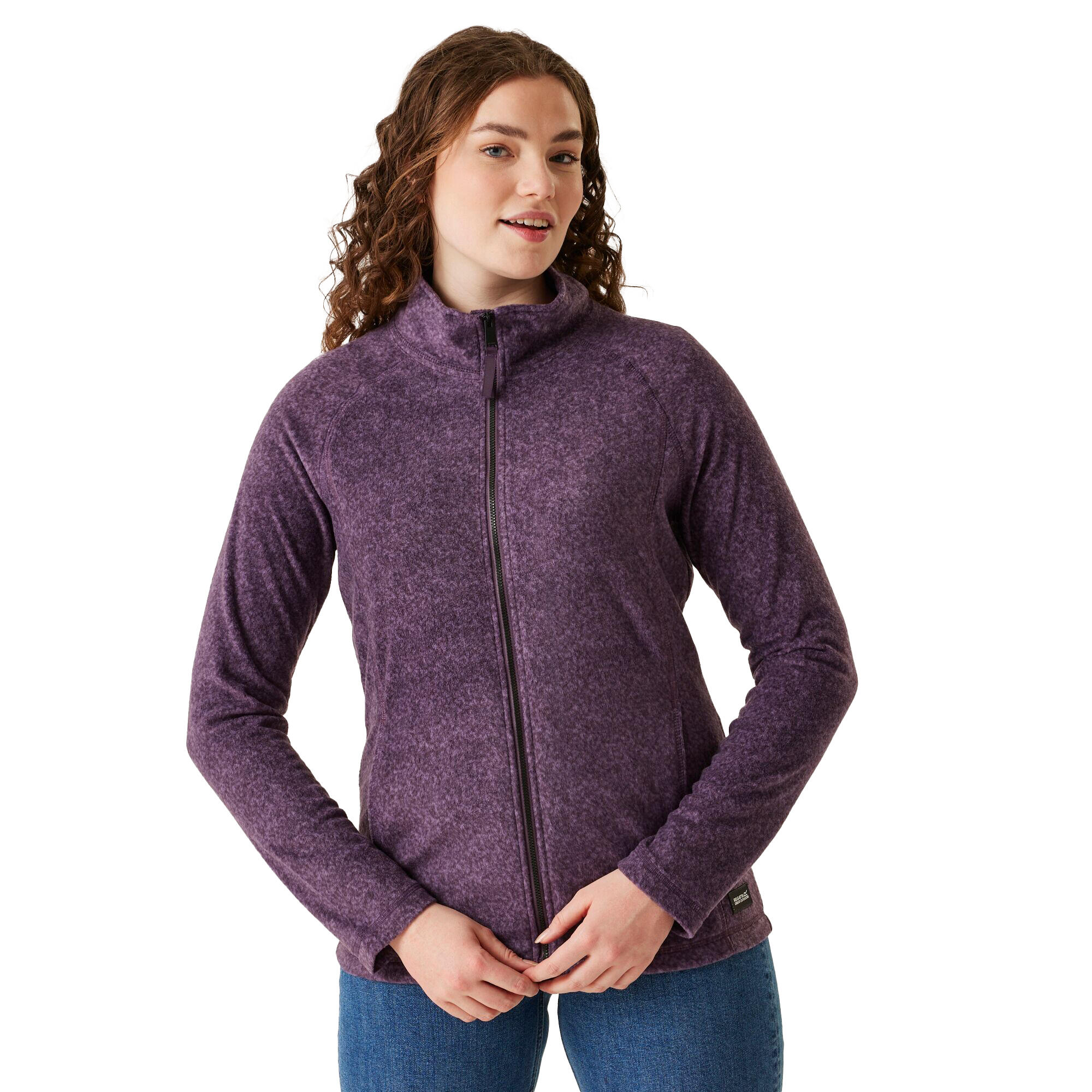 Womens/Ladies Mayse Full Zip Fleece Jacket (Deep Plum) DARE 2B | Decathlon