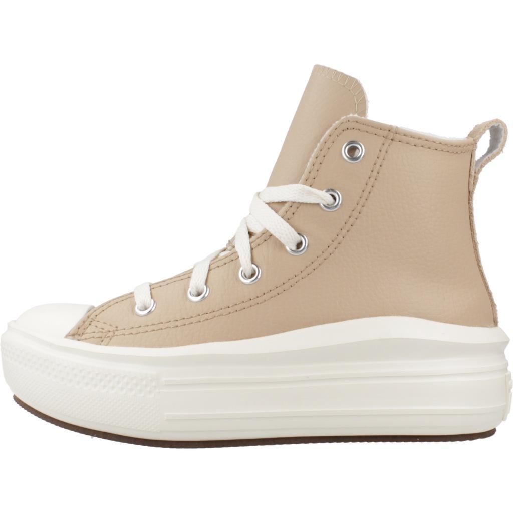 Baskets Converse Modèle Chuck Taylor All Star Move Hi Couleur Rose ...