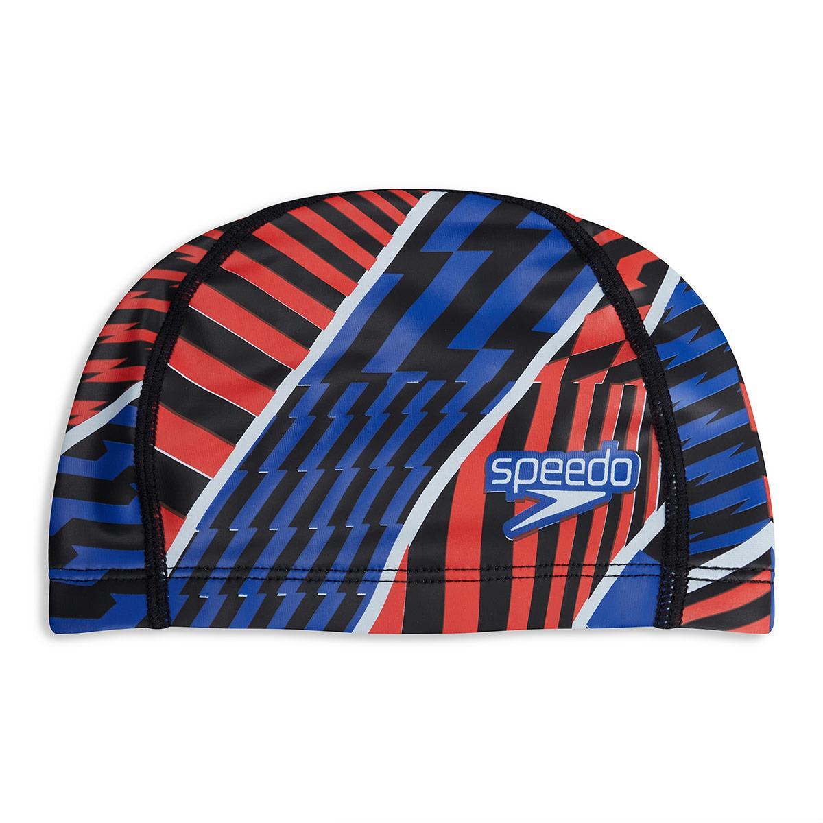 Speedo Junior Pace Cap - Black / White / Watermelon SPEEDO | Decathlon