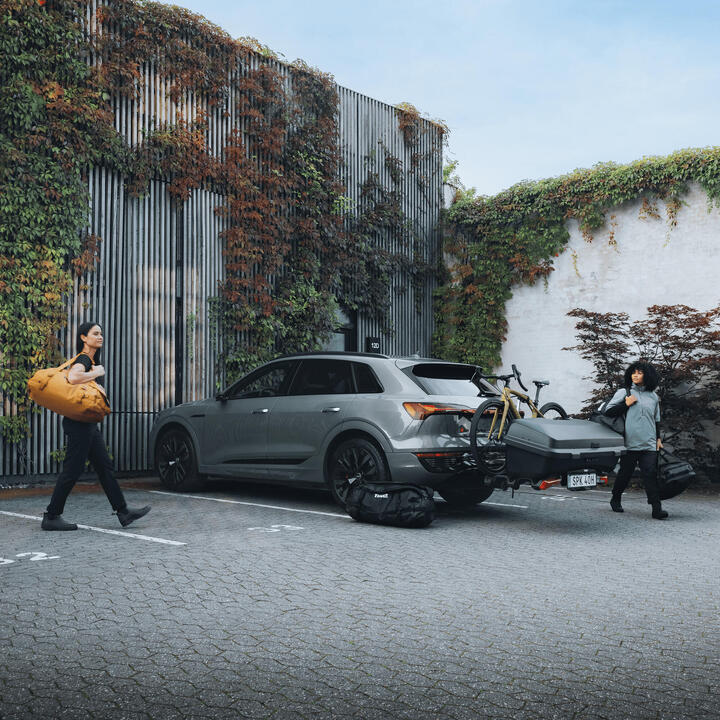 Coffre sur attelage Thule Santu THULE | Decathlon