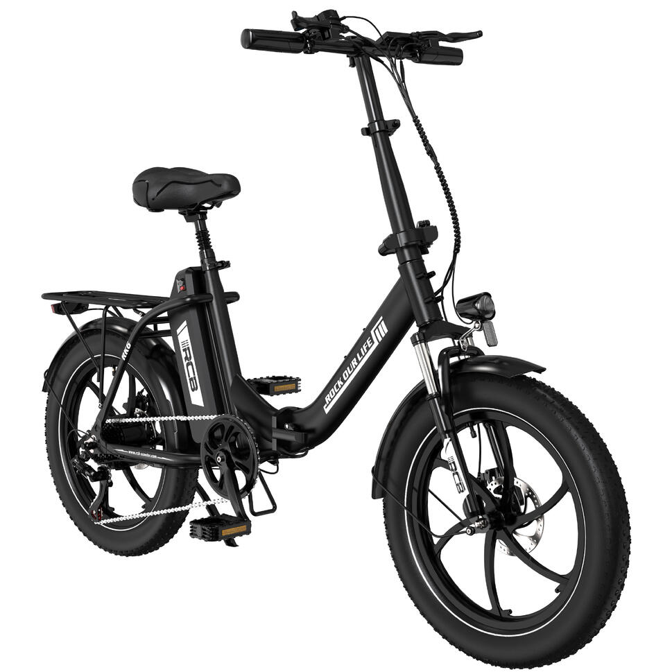 Rower elektryczny składany dla dorosłych 20'' E-Bike 36V 15,6Ah - RCB ...