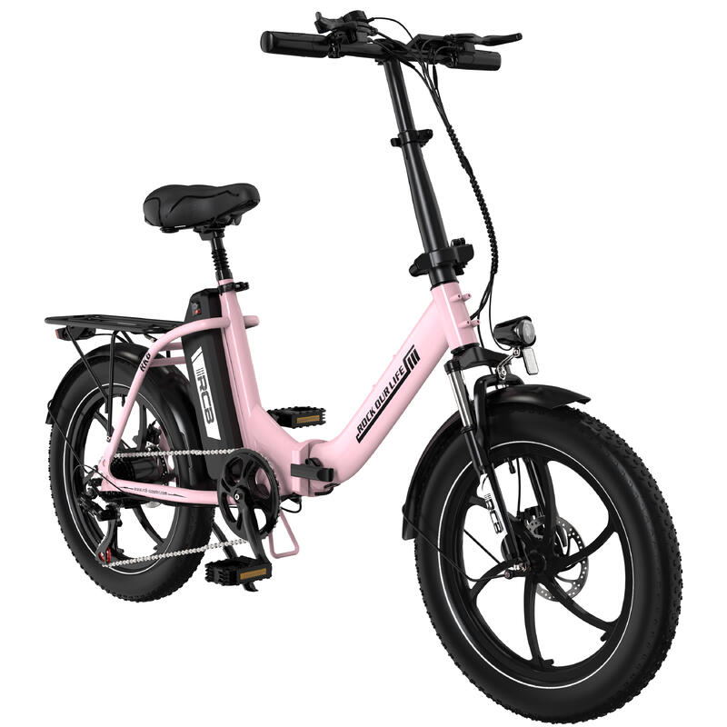 Rower elektryczny składany dla dorosłych 20'' E-Bike 36V 15,6Ah - RCB RK6 RCB | Decathlon
