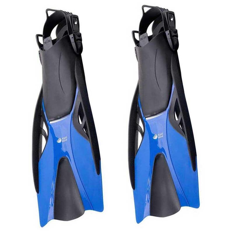 Palmes De Plongée Adulte (Bleu) AQUAWAVE | Decathlon